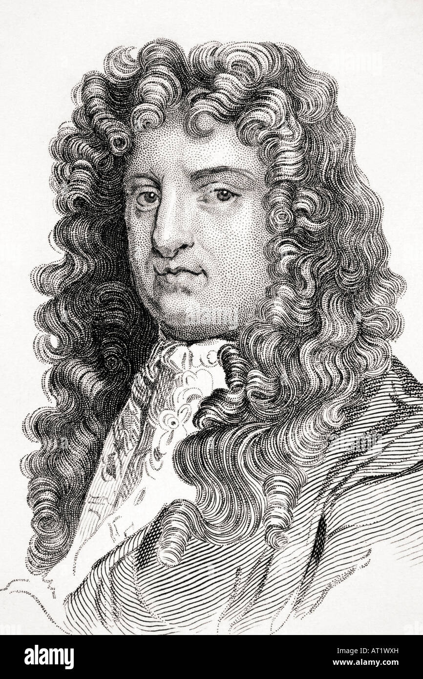 Samuel Butler, 1612 - 1680. English poet and satirist Stock Photo - Alamy