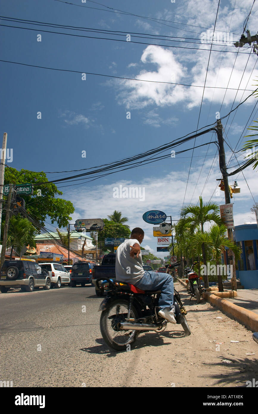 Moped rider hi-res stock photography and images - Alamy
