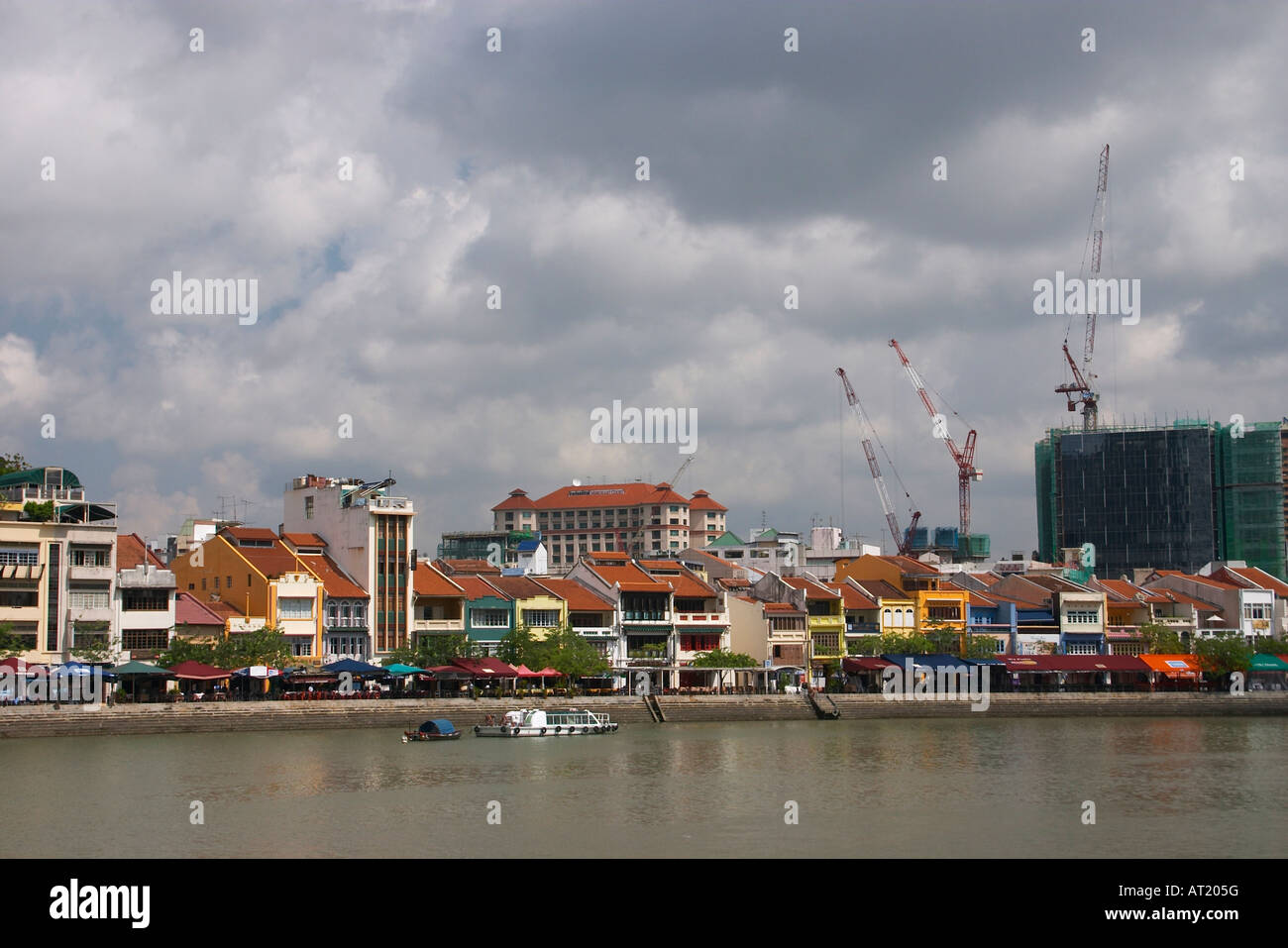 Boat Quay, Singapore Stock Photo - Alamy