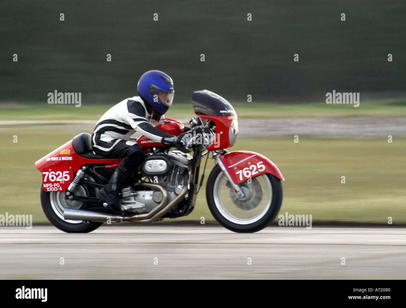 Harley racing motorcycle hi-res stock photography and images - Alamy