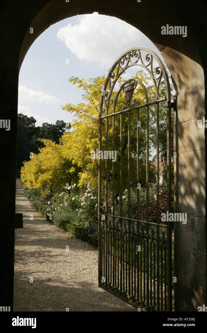 Plants flowers colour open gate High Resolution Stock Photography and ...