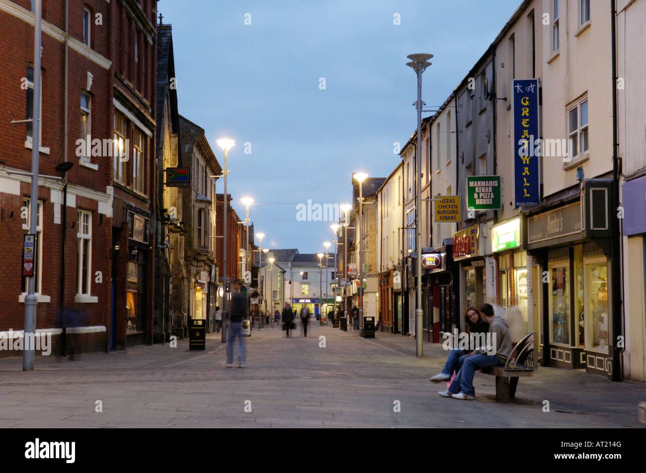 Bridgend wales town hi-res stock photography and images - Alamy
