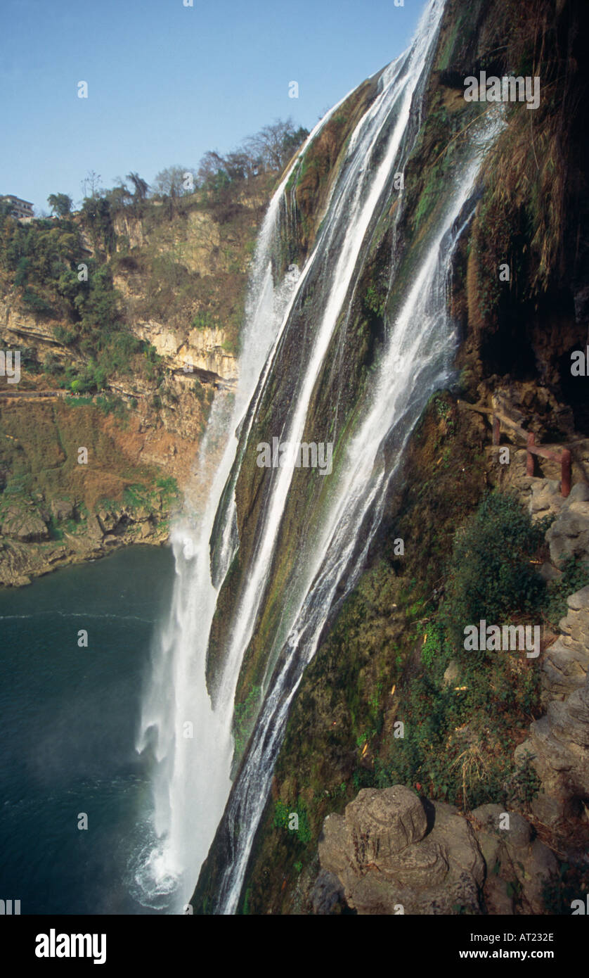 Huangguoshu waterfall anshun guizhou province hi-res stock photography ...