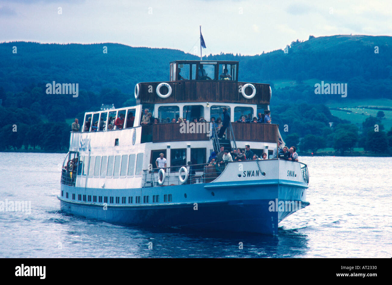 Passenger ferry boat on lake windermere hi-res stock photography and ...