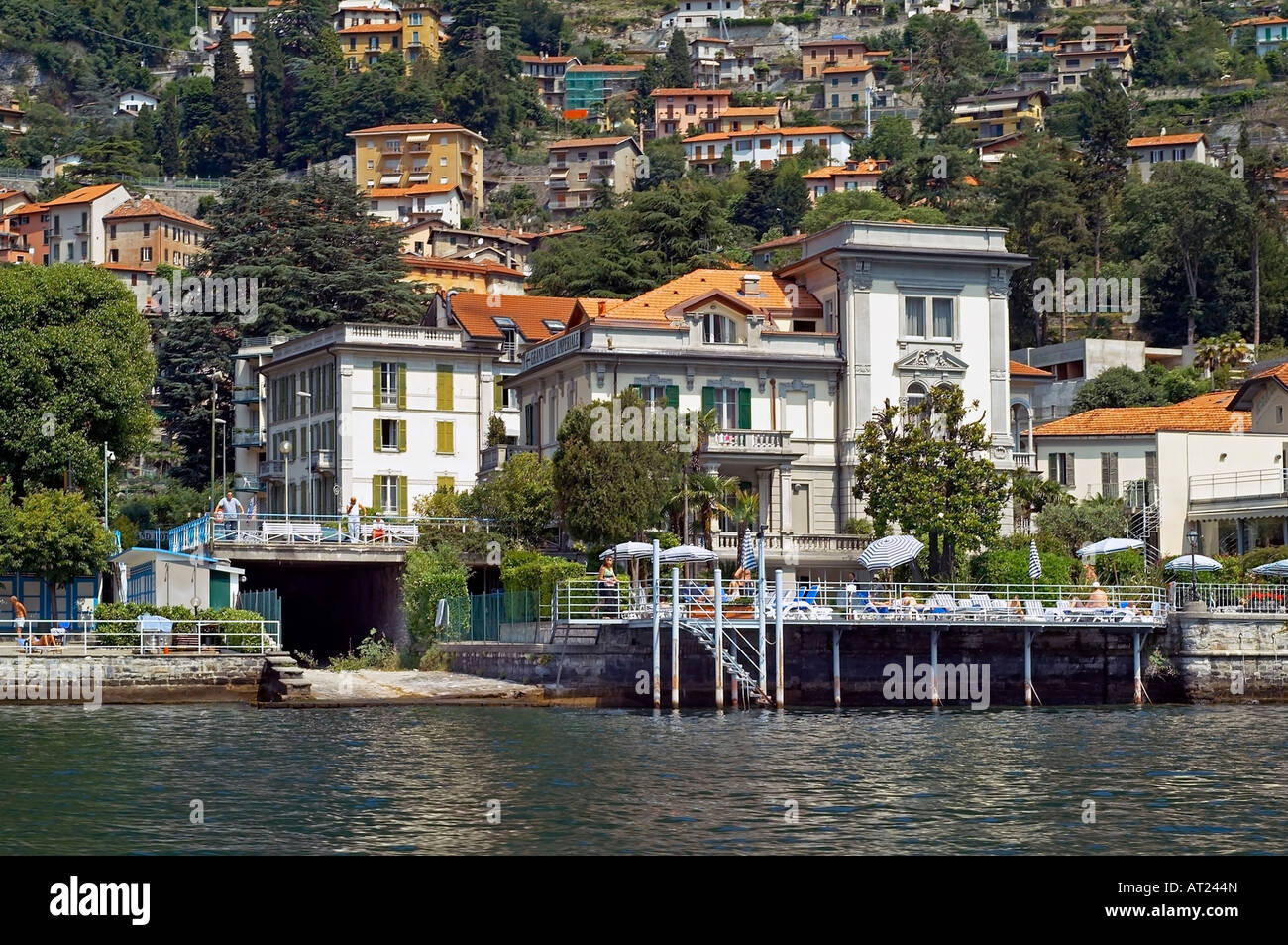 Aspect of lake Como Stock Photo - Alamy