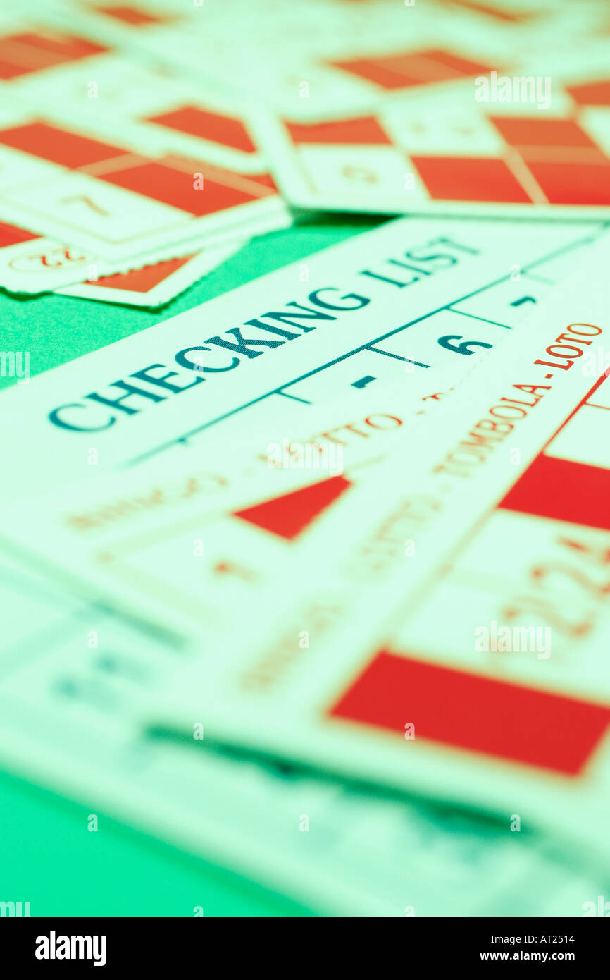 Lotto forms hi-res stock photography and images - Alamy