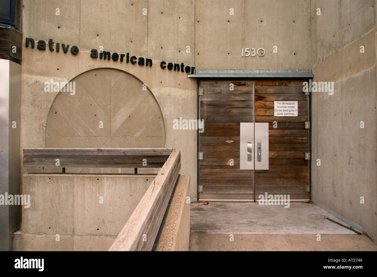 Native American Indian Center on Franklin Avenue which houses services ...