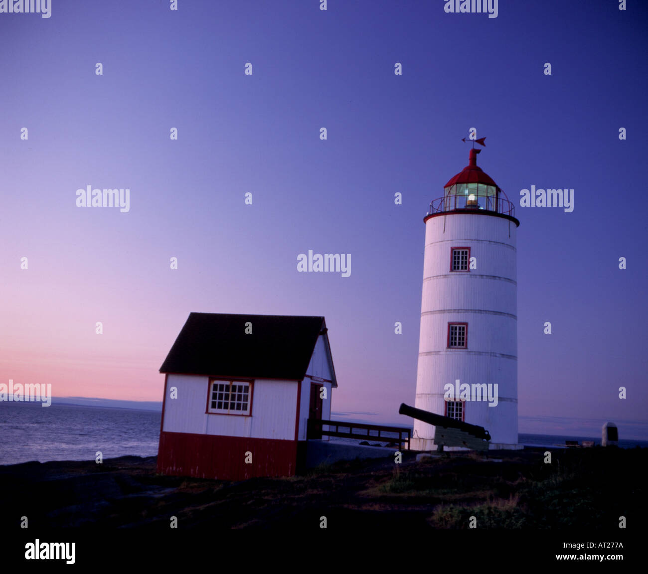 Ile Verte Green Island Bas Saint Laurent Quebec Canada Stock Photo - Alamy