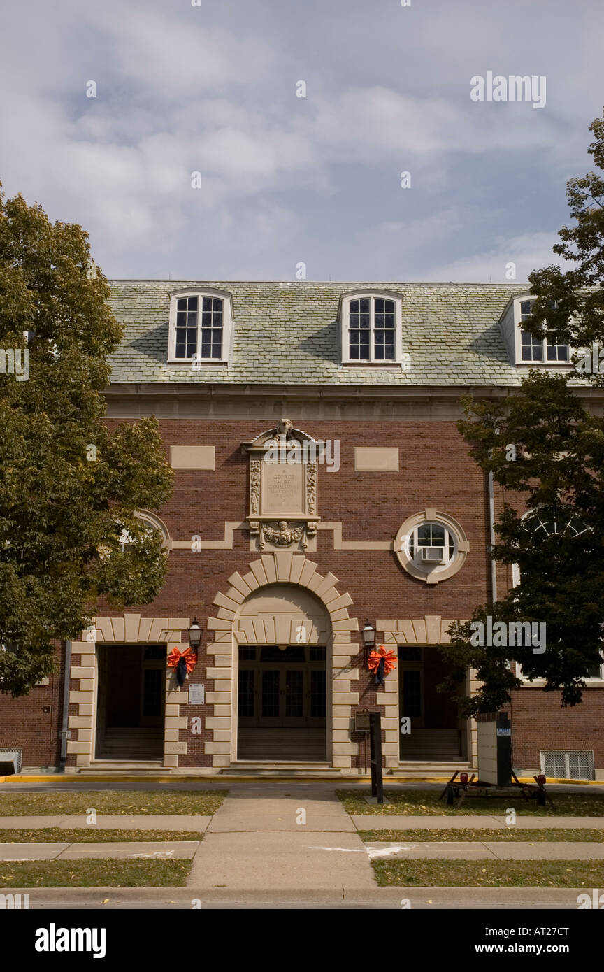 University of Illinois in Champaign Huff Hall Stock Photo - Alamy