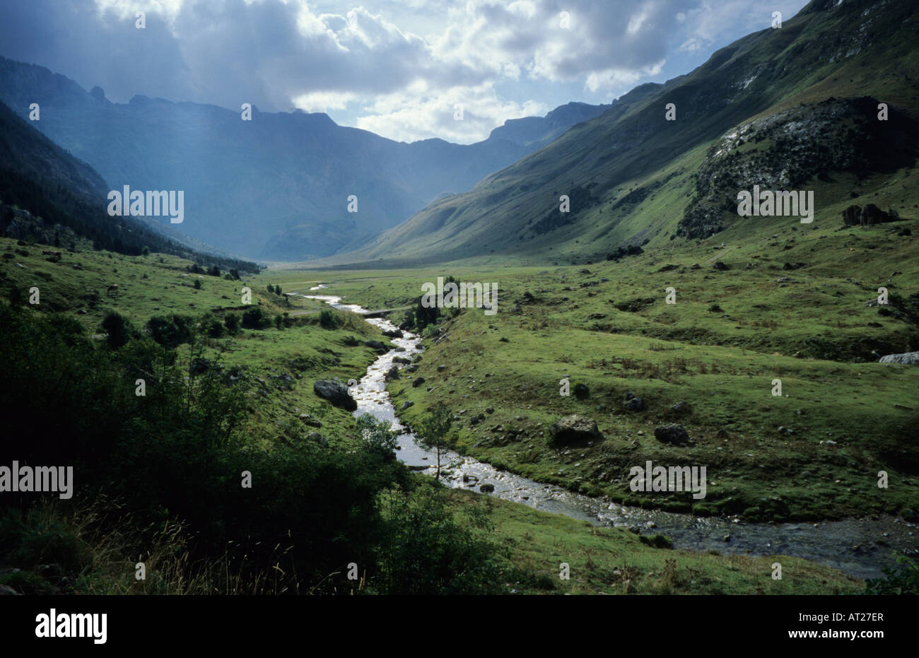 Otal valley Spainsh pyrenees Stock Photo - Alamy