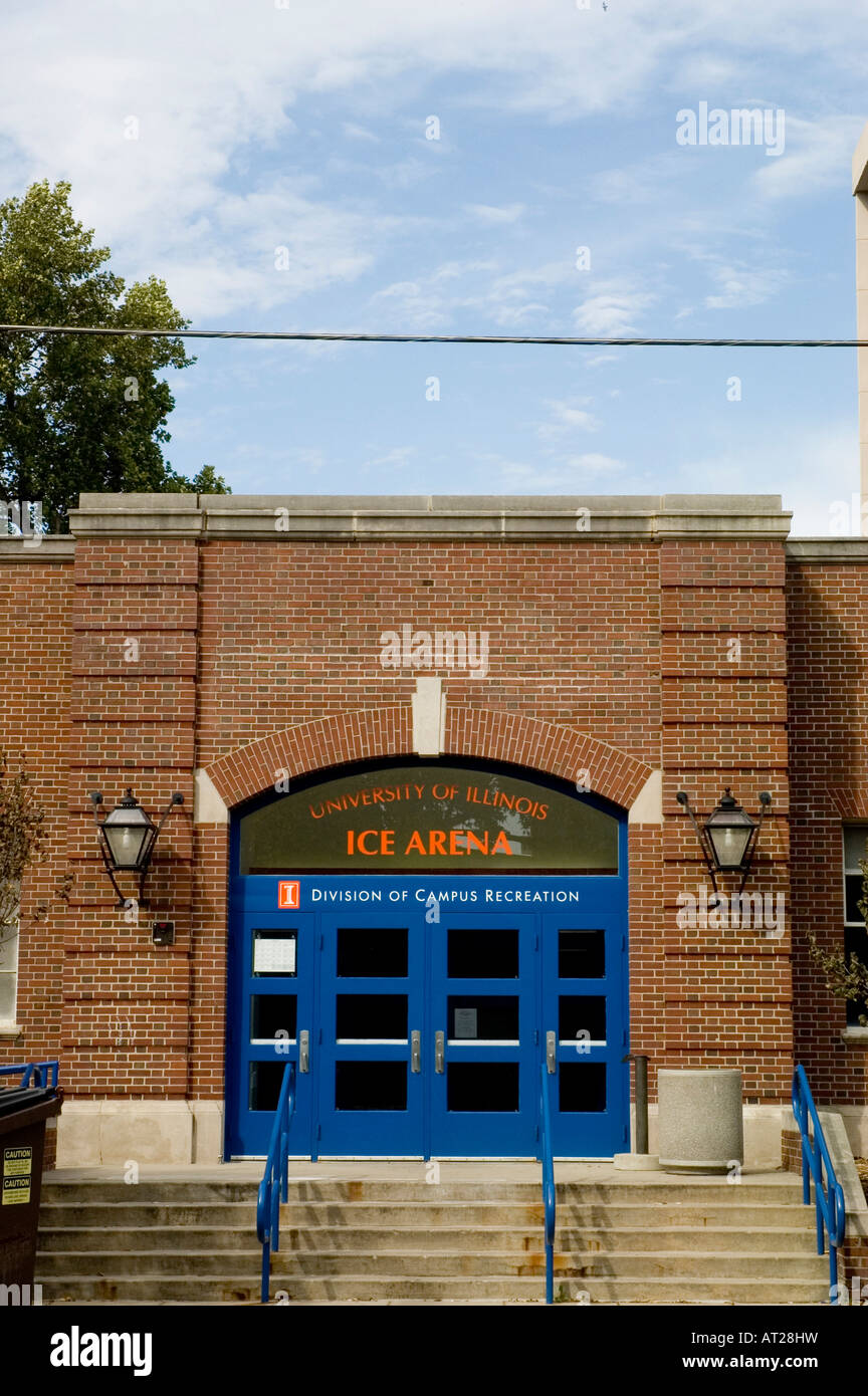 University of Illinois in Champaign Ice Arena Stock Photo - Alamy
