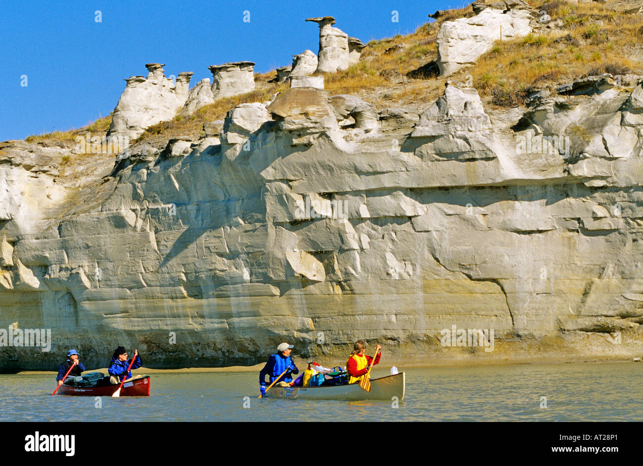 Missouri river in white cliffs hi-res stock photography and images - Alamy