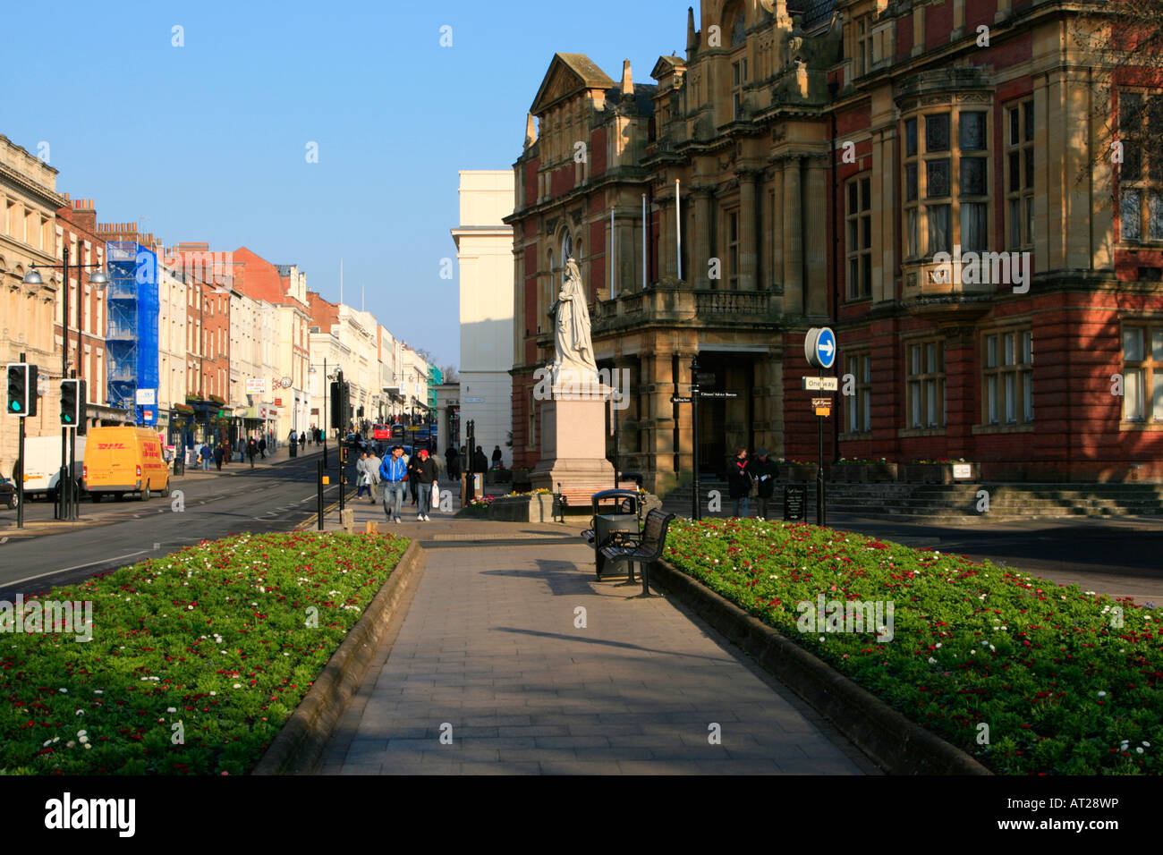 royal leamington spa town centre warwickshire england uk gb Stock Photo ...
