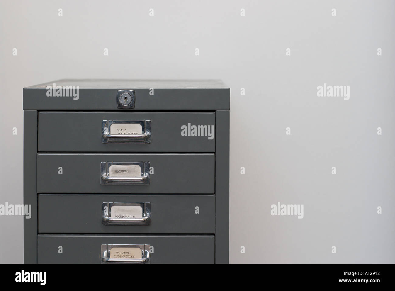 Office filing cabinet Stock Photo - Alamy