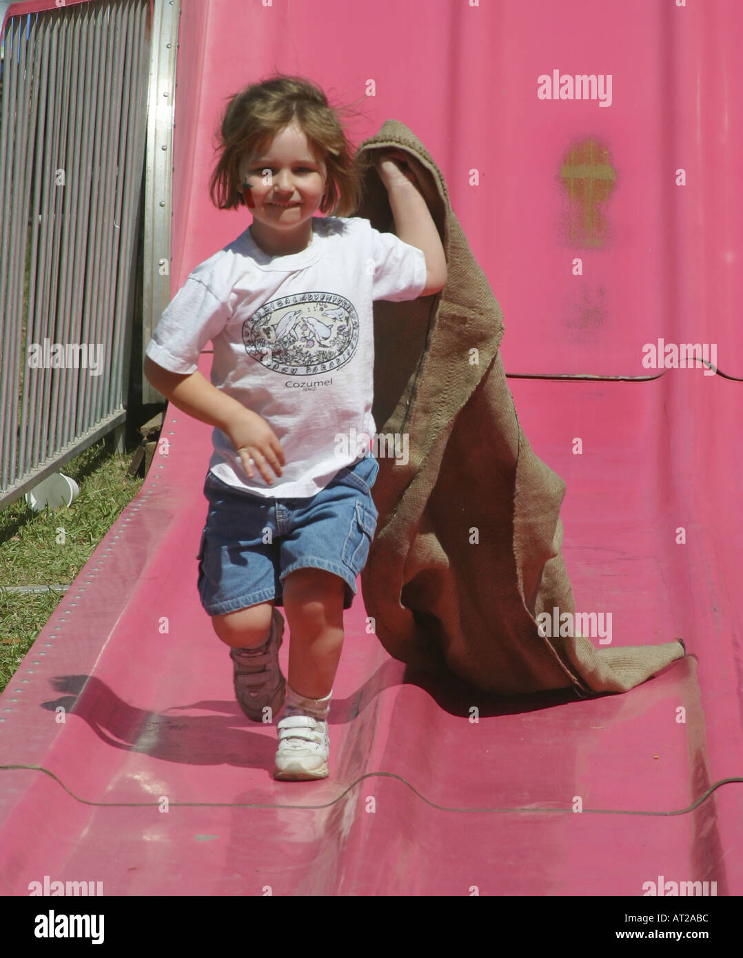 Super slide carnival ride hi-res stock photography and images - Alamy