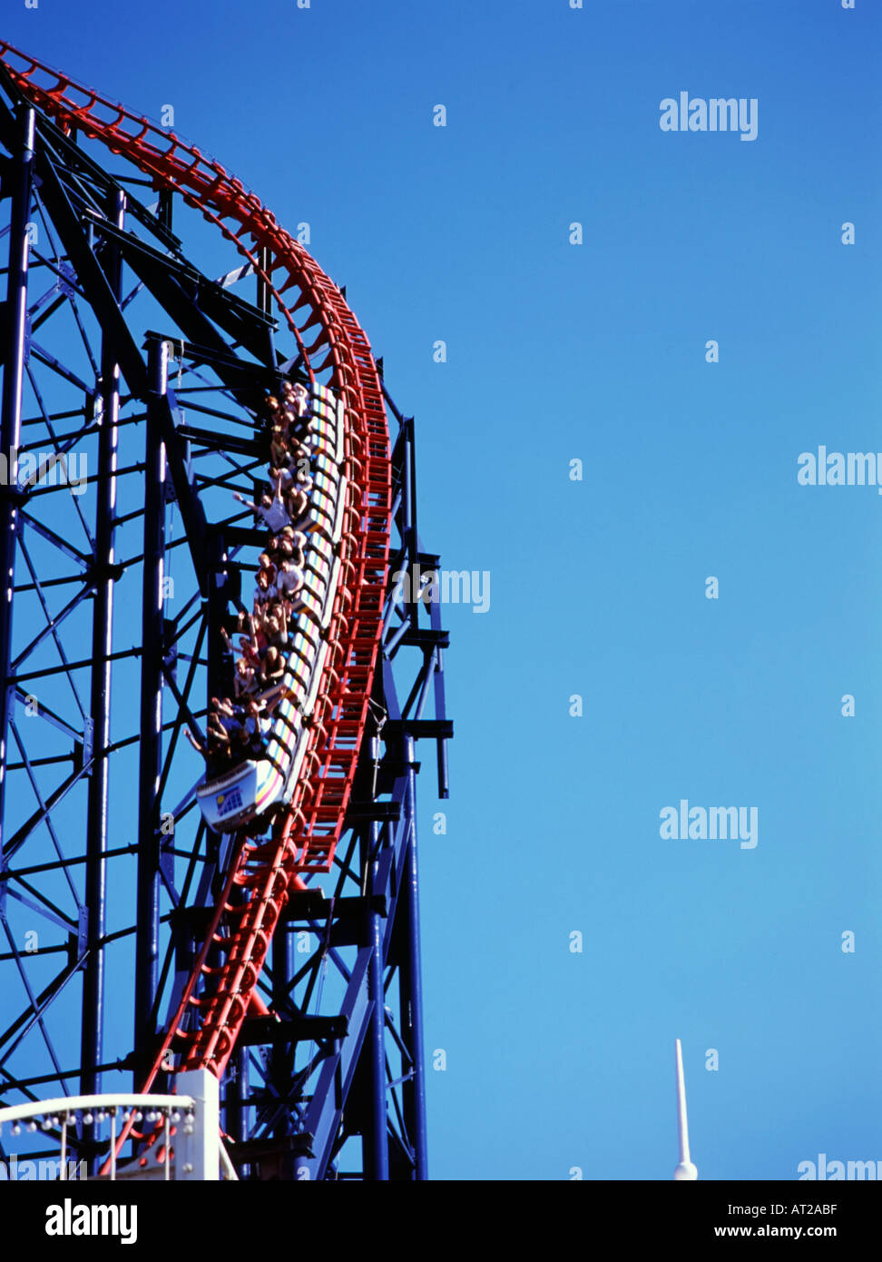 Pepsi max rollercoaster blackpool hi-res stock photography and images ...