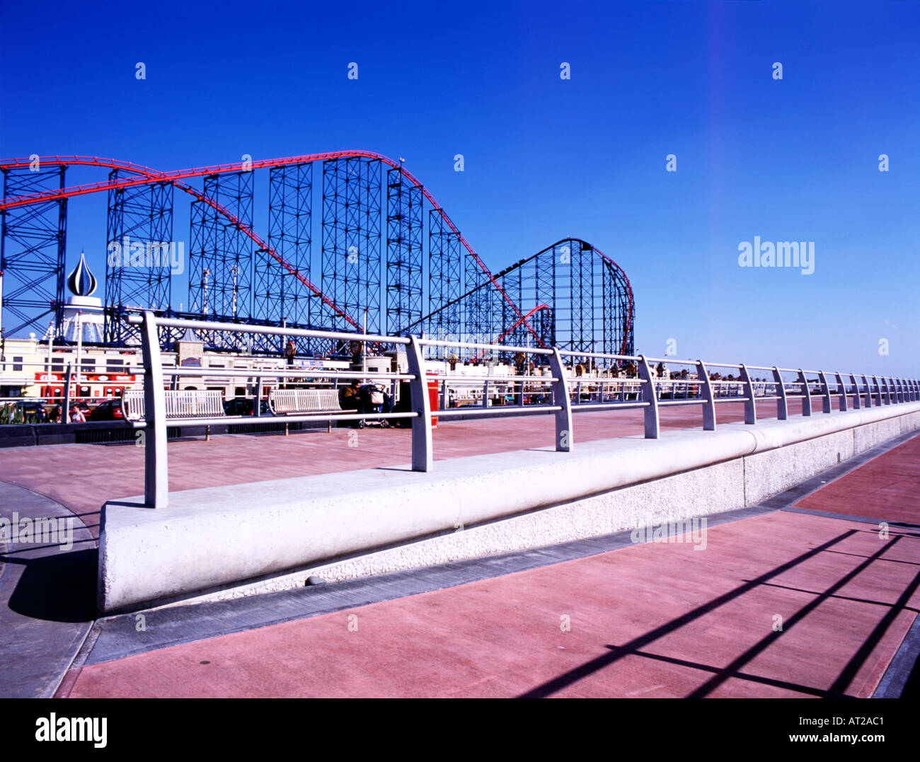 Pepsi Max Big One Blackpool Pleasure Beach Stock Photo - Alamy