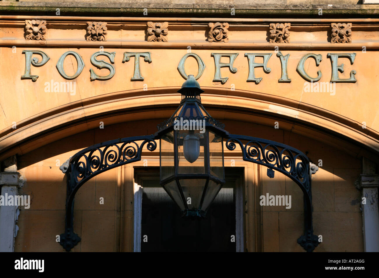 town centre post office warwick warwickshire england uk gb Stock Photo ...