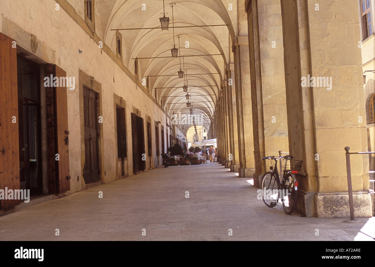 Loggia of Vasari, Arezzo, Tuscany, Italy, Europe Stock Photo - Alamy