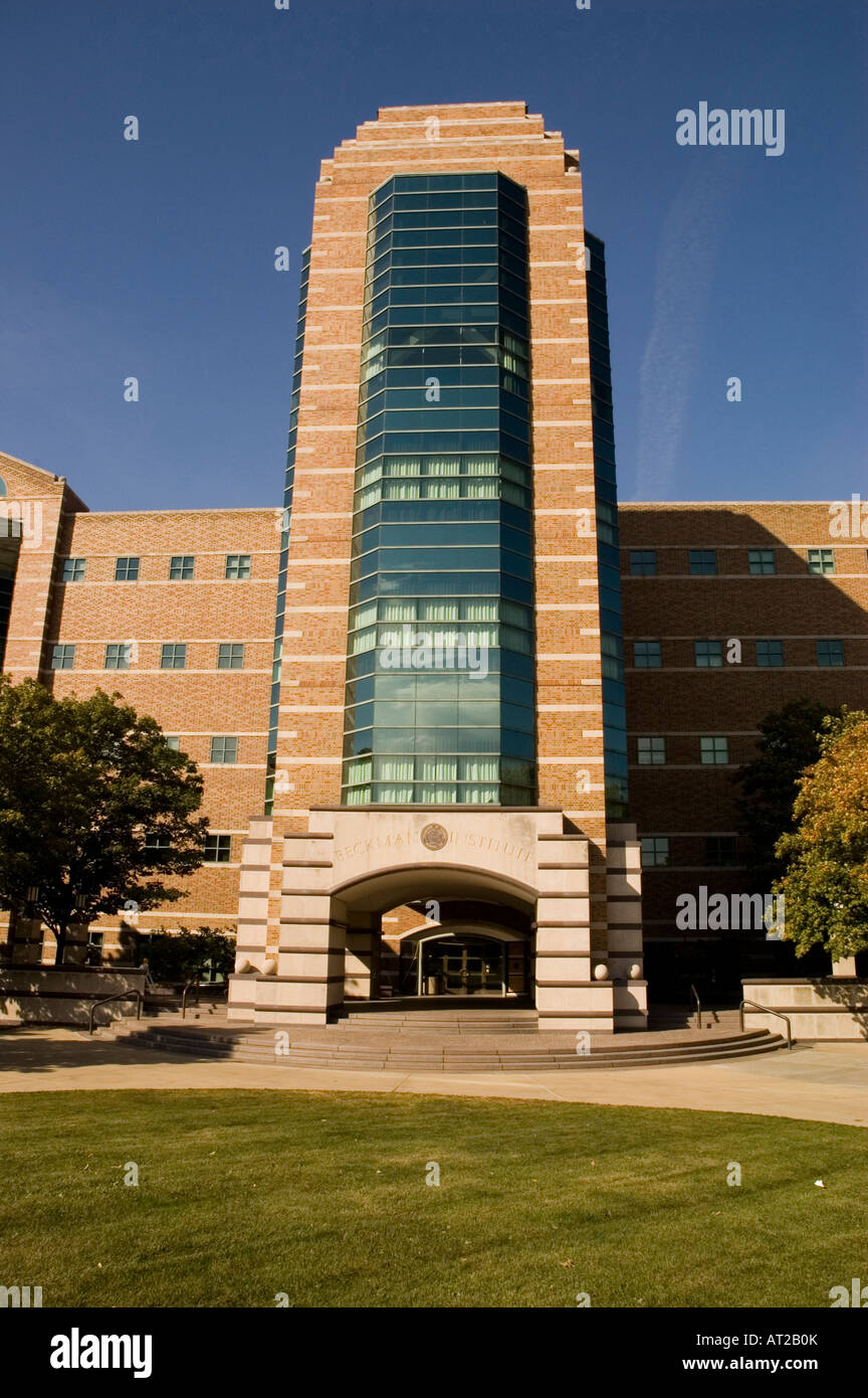 University of Illinois in Champaign Beckman Institute Stock Photo - Alamy