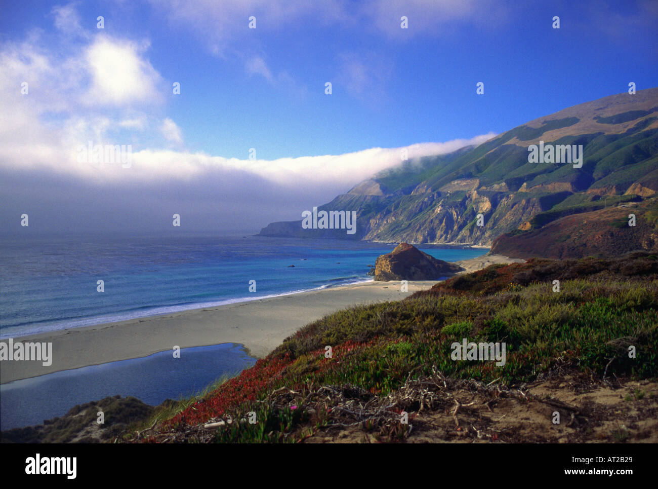 Highway 1 Big Sur California Stock Photo - Alamy