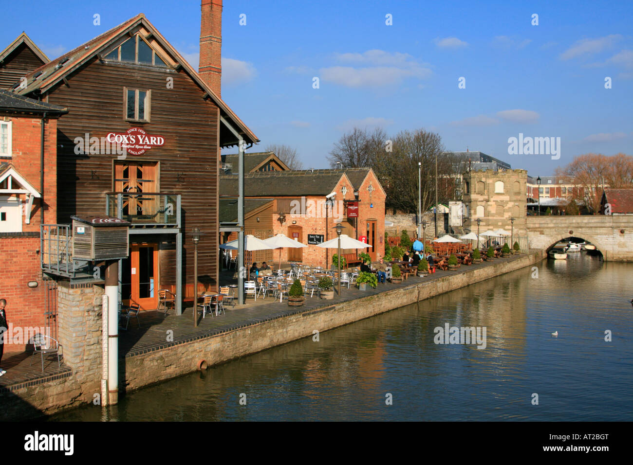 stratford upon avon riverside william shakespeare birthplace ...