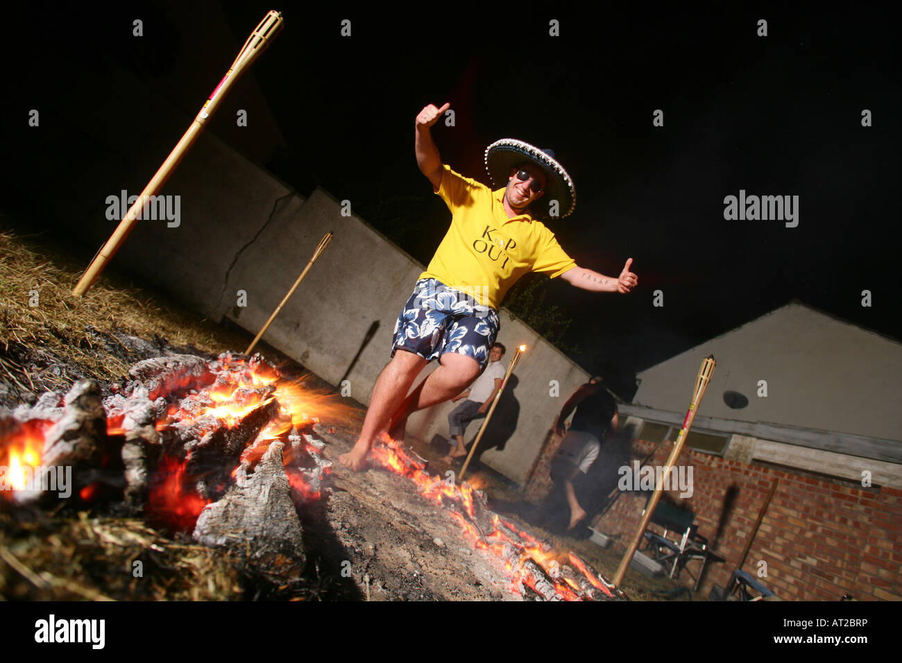 Firewalking hi-res stock photography and images - Alamy