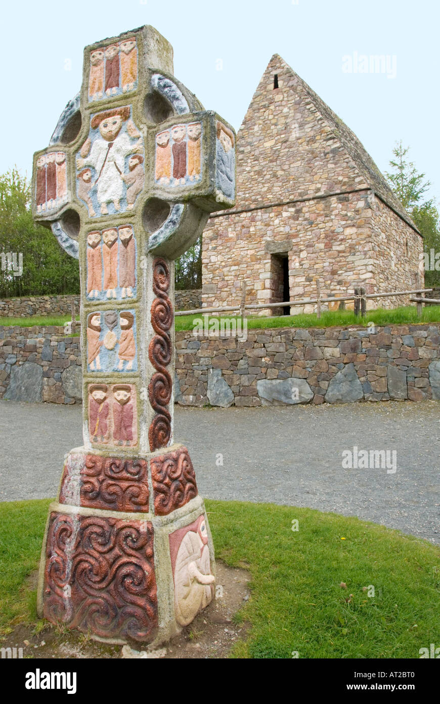 Ireland County Wexford Irish National Heritage Park Early Christian ...