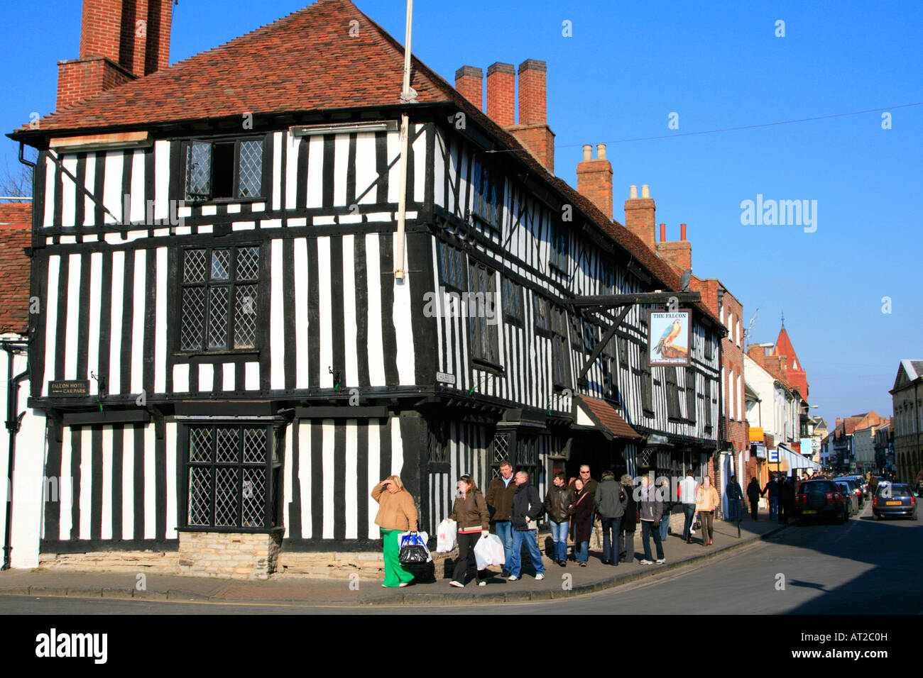 stratford upon avon town centre william shakespeare birthplace ...