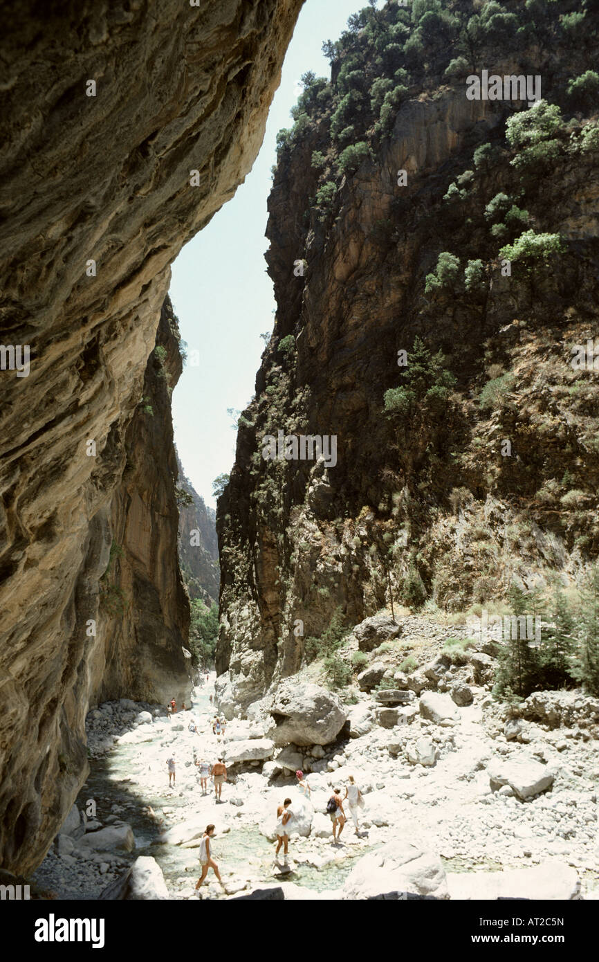 Samaria Gorge, Crete Stock Photo - Alamy