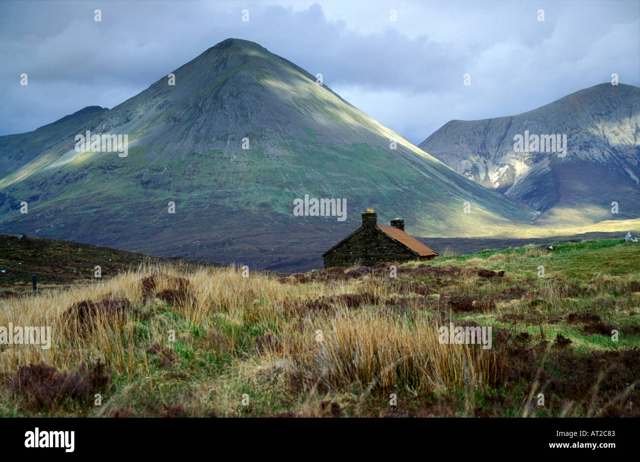 The Cuillin range Stock Photo - Alamy