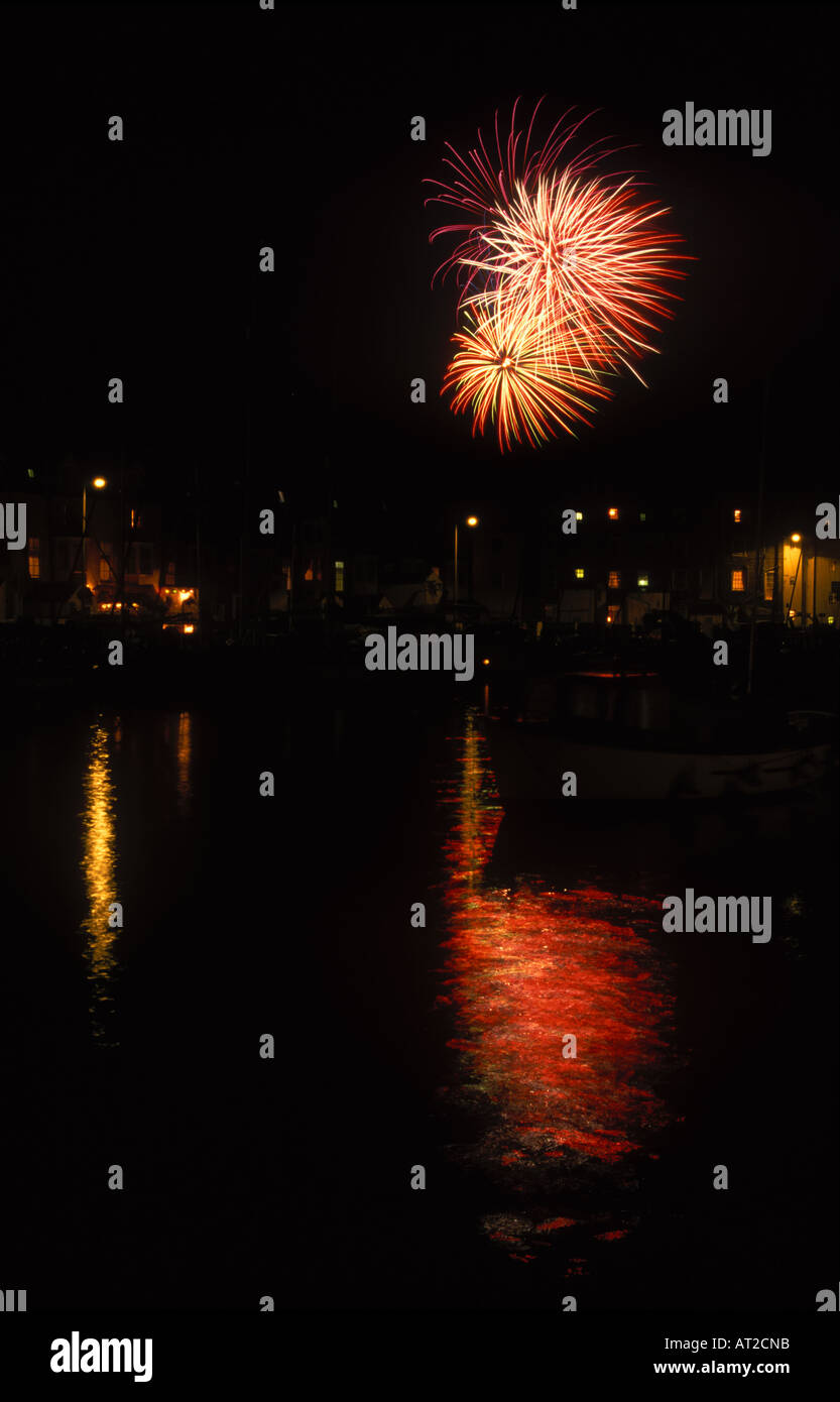 Weymouth fireworks hi-res stock photography and images - Alamy