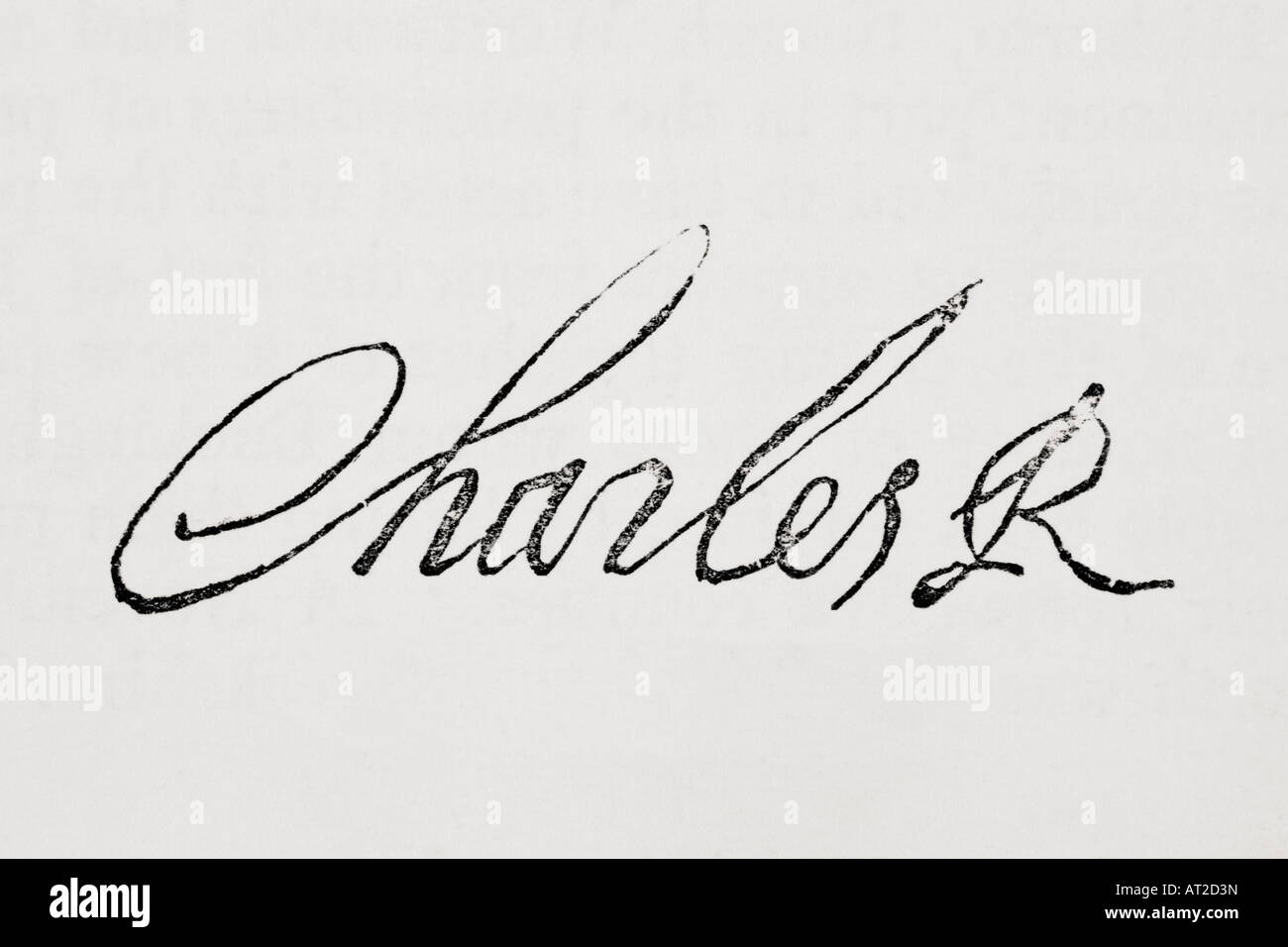 Signature of King Charles I of England, 1600 - 1649 Stock Photo - Alamy Signature of King Charles I of England, 1600 - 1649 Stock Photo - Alamy