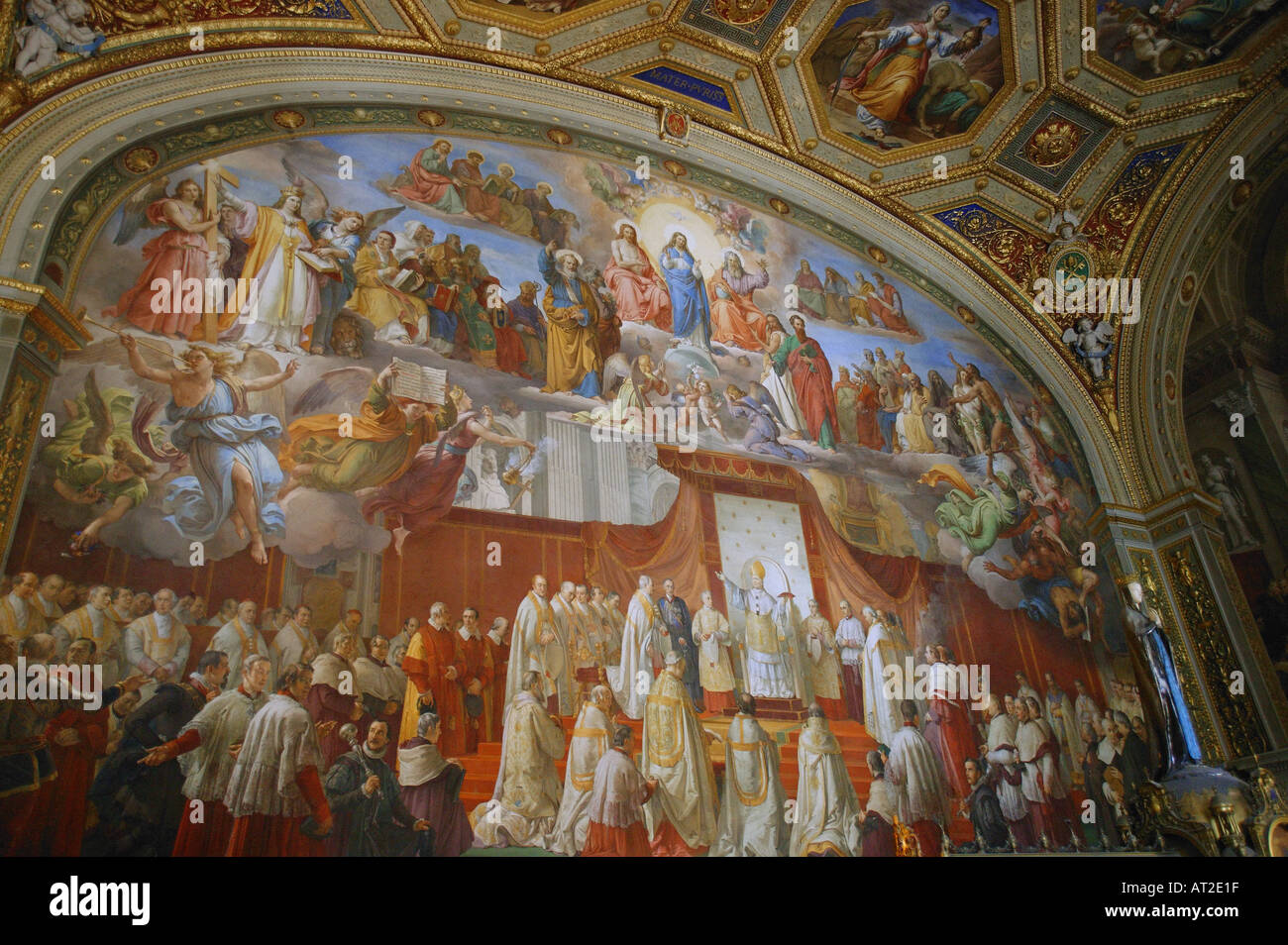 Mary jesus painting vatican hi-res stock photography and images - Alamy