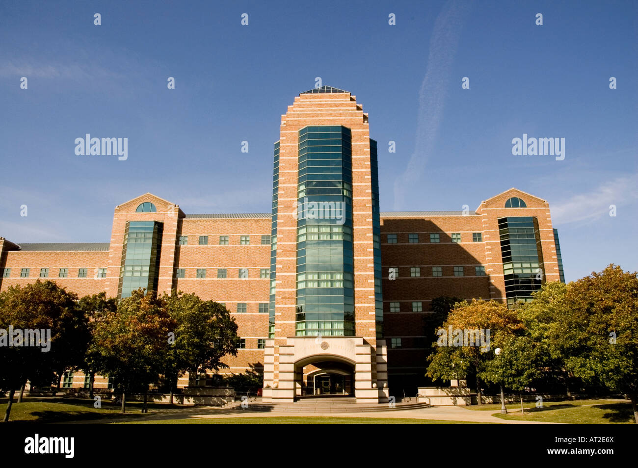 University of Illinois in Champaign Beckman Institute Stock Photo - Alamy
