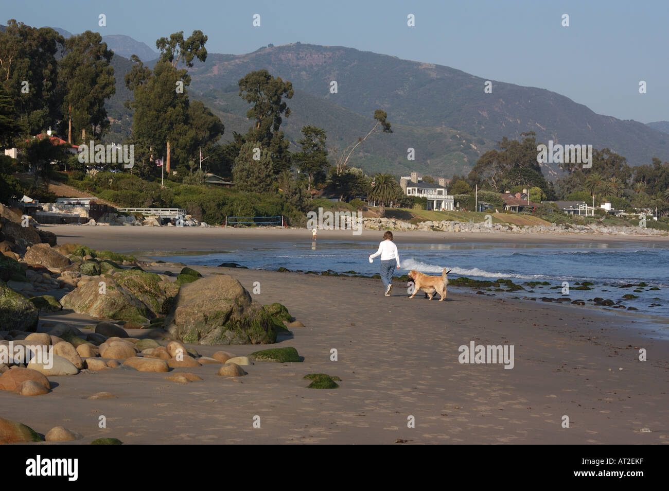 Summerland beach california hi-res stock photography and images - Alamy