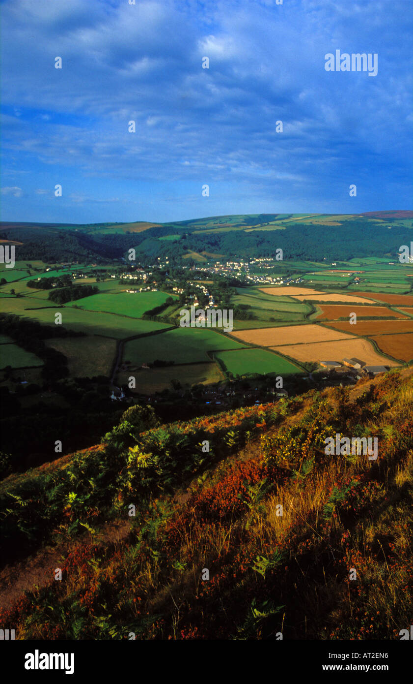 Porlock Exmoor Somerset UK Stock Photo - Alamy