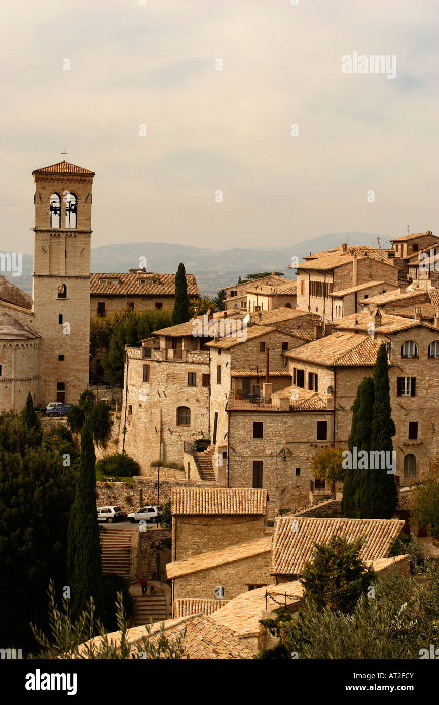 Skyline view of assisi hi-res stock photography and images - Alamy