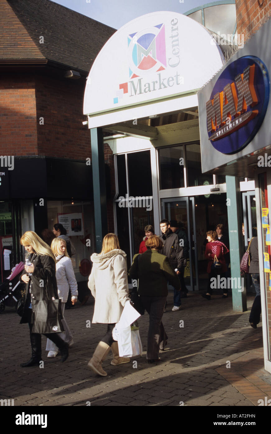 Crewe Town Centre Stock Photo - Alamy