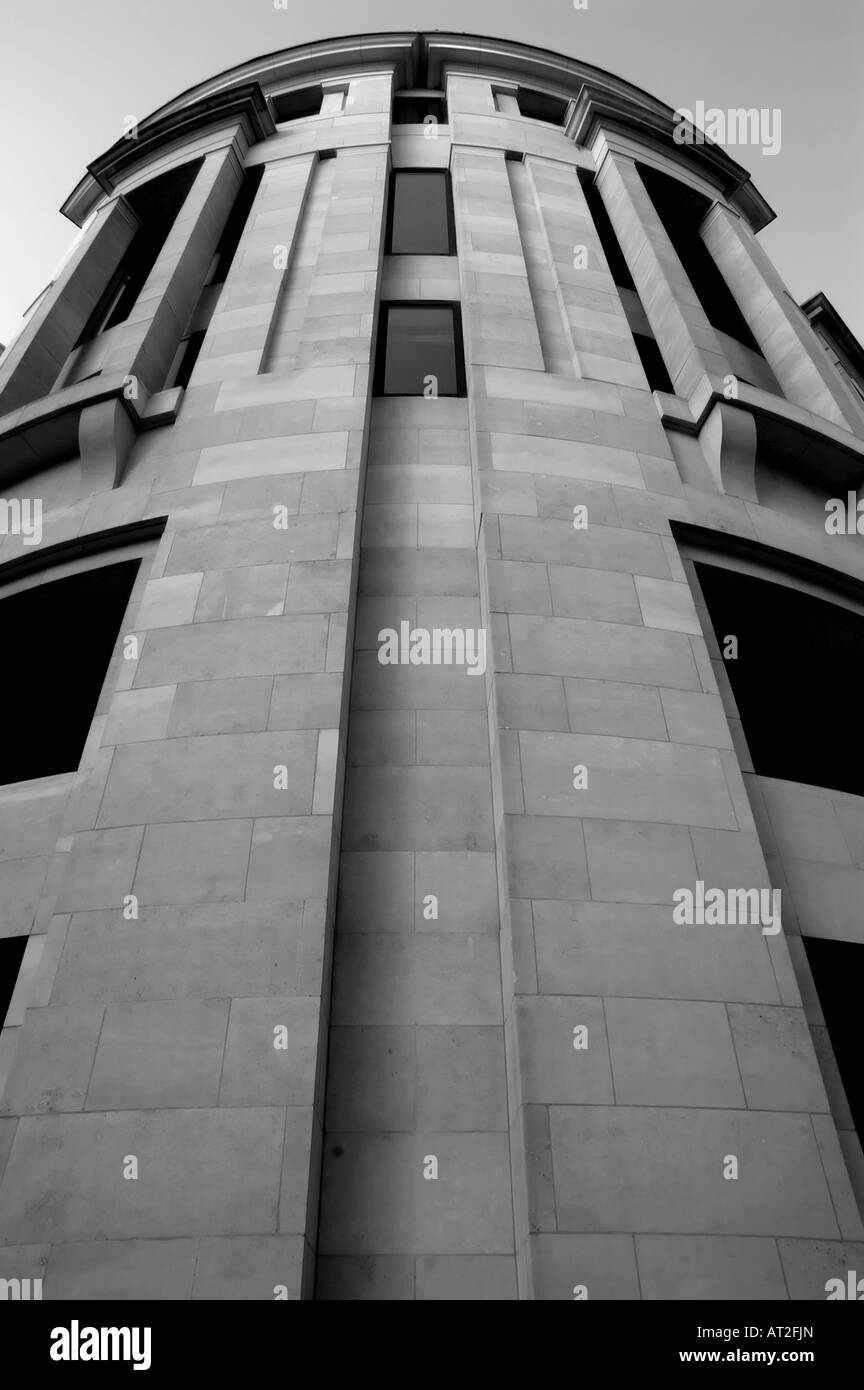 Cylindrical architecture Black and White Stock Photos & Images - Alamy
