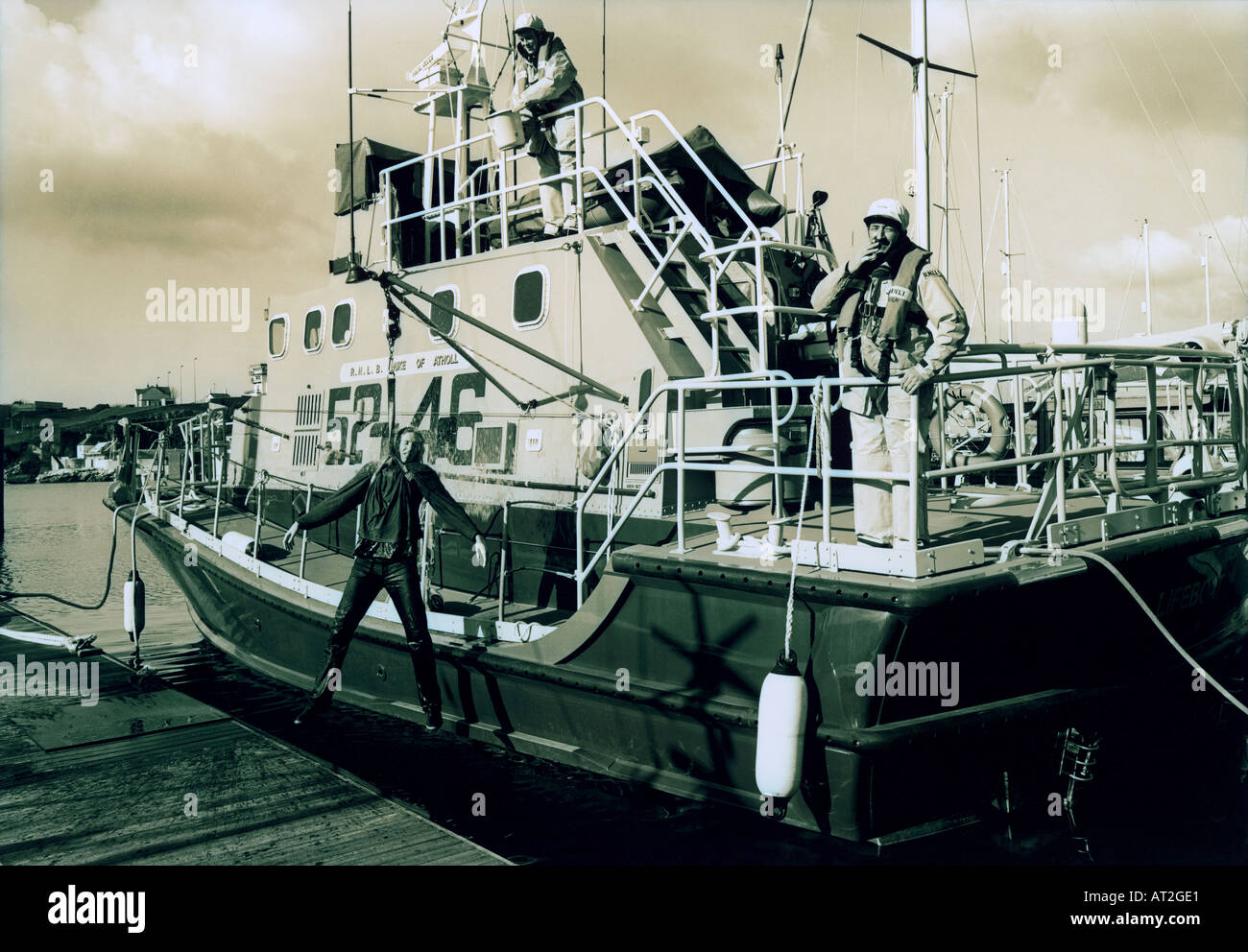 Lifeboat man hi-res stock photography and images - Alamy