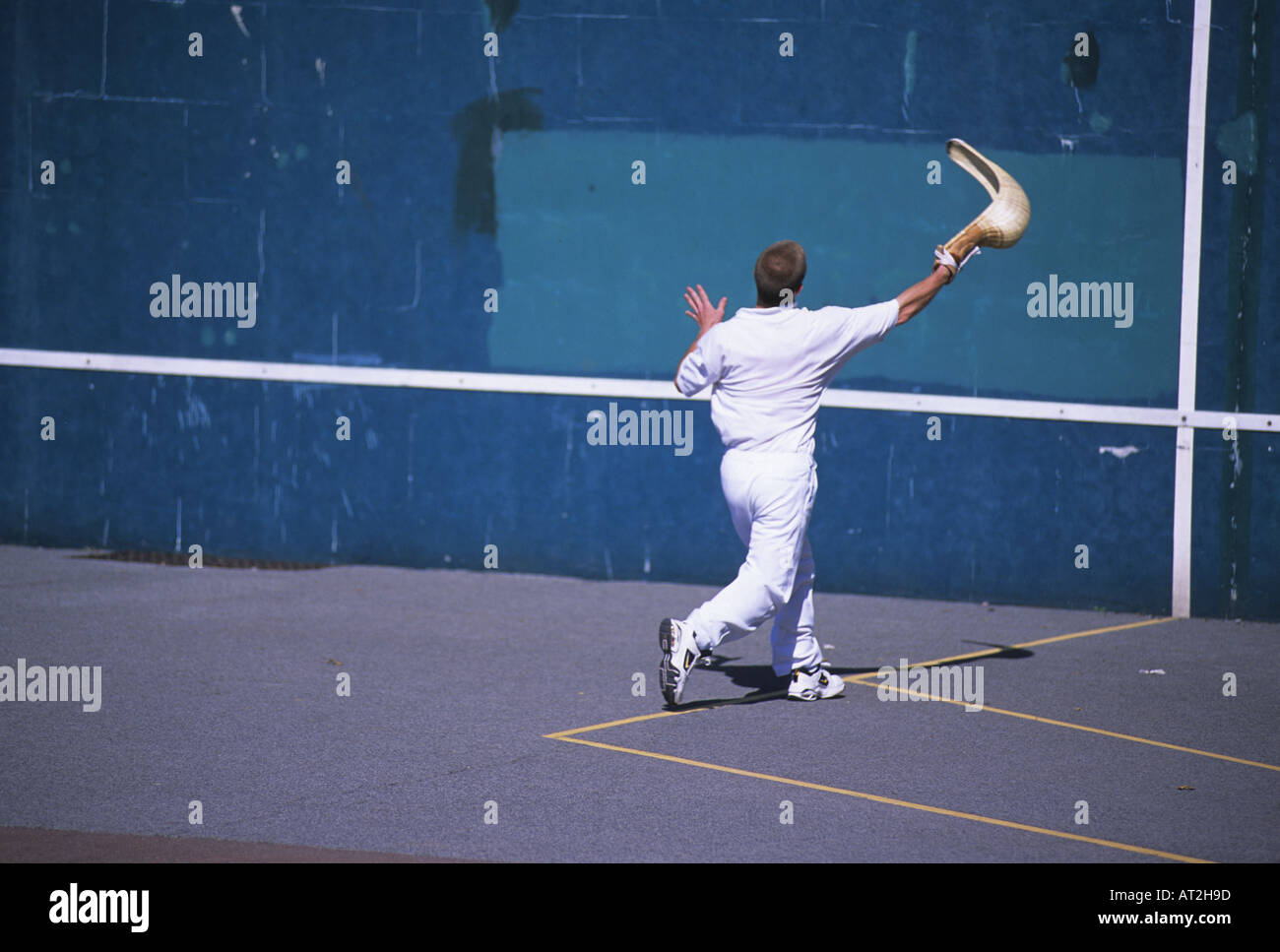 Jai alai player hi-res stock photography and images - Alamy