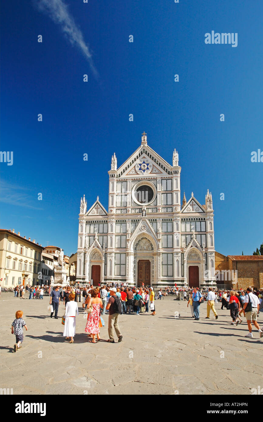 Basilica di Santa Croce (Basilica of the Holy Cross), Florence, Italy ...