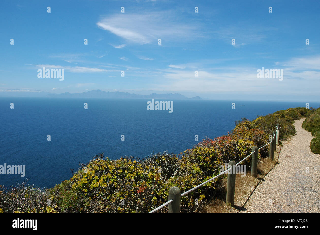 Cape point in the cape of good hope nature reserve hi-res stock ...