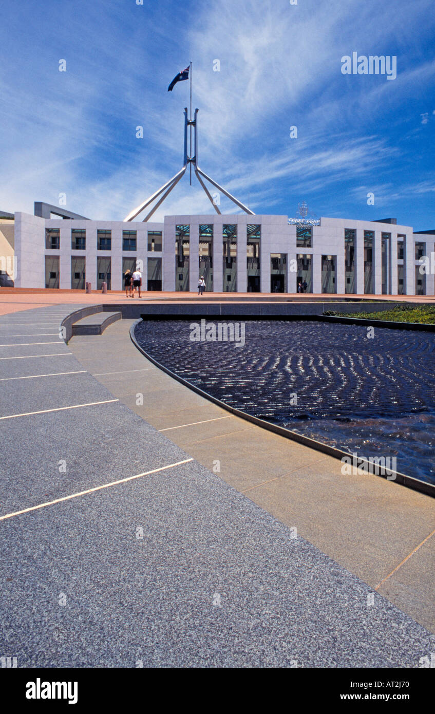 New parliament house built in 1988, Canberra, Australian Capital ...