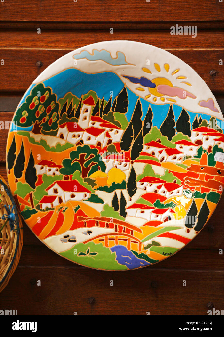 Tuscany italy ceramic painted pottery hi-res stock photography and ...