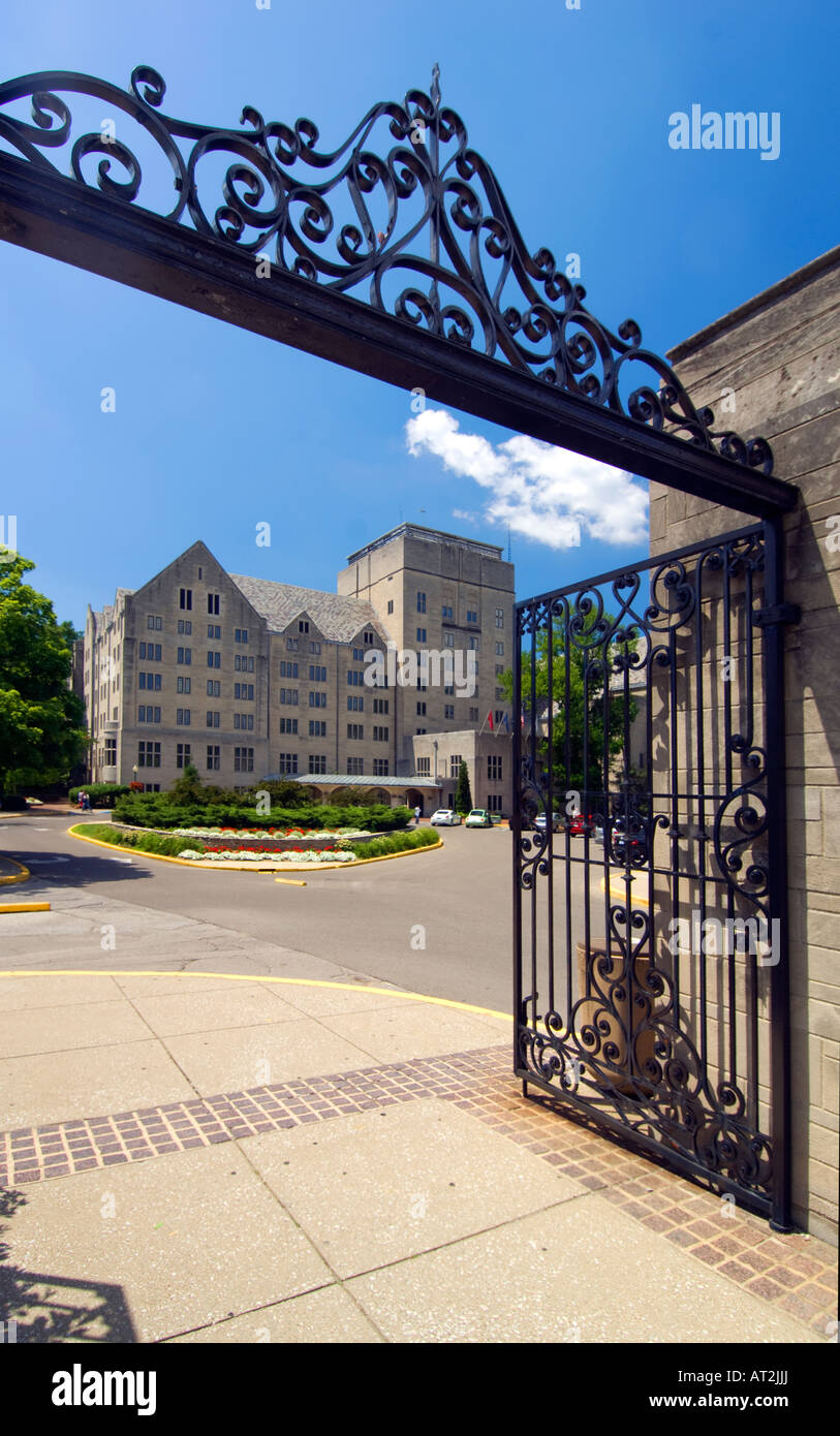 Memorial Union Building on the campus of Indiana University Bloomington ...