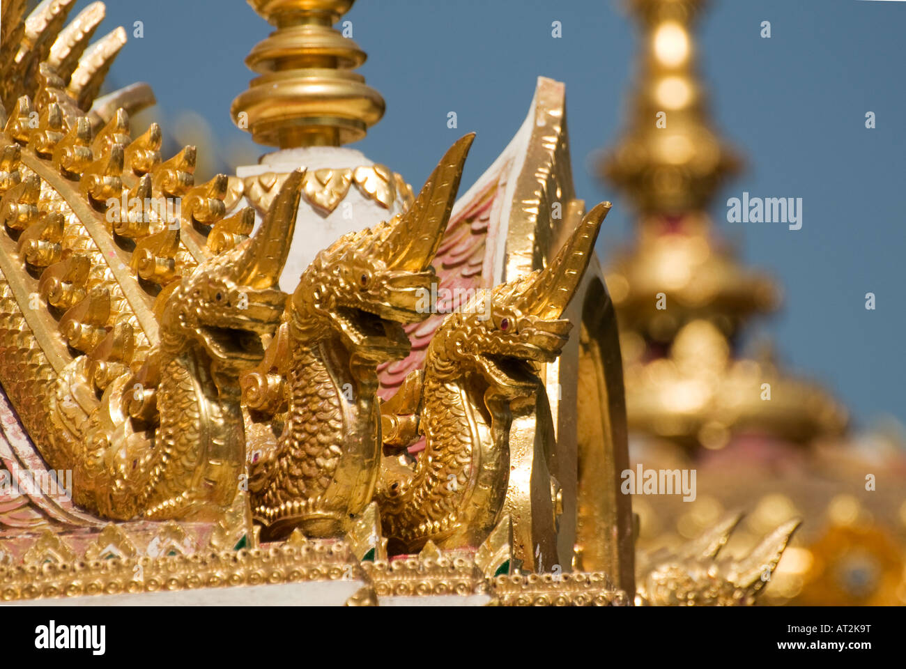 Wat chomphu golden temple hi-res stock photography and images - Alamy