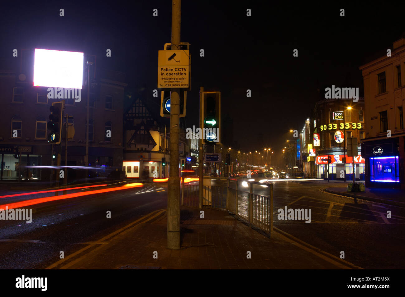 Belfast city centre nightlife hi-res stock photography and images - Alamy
