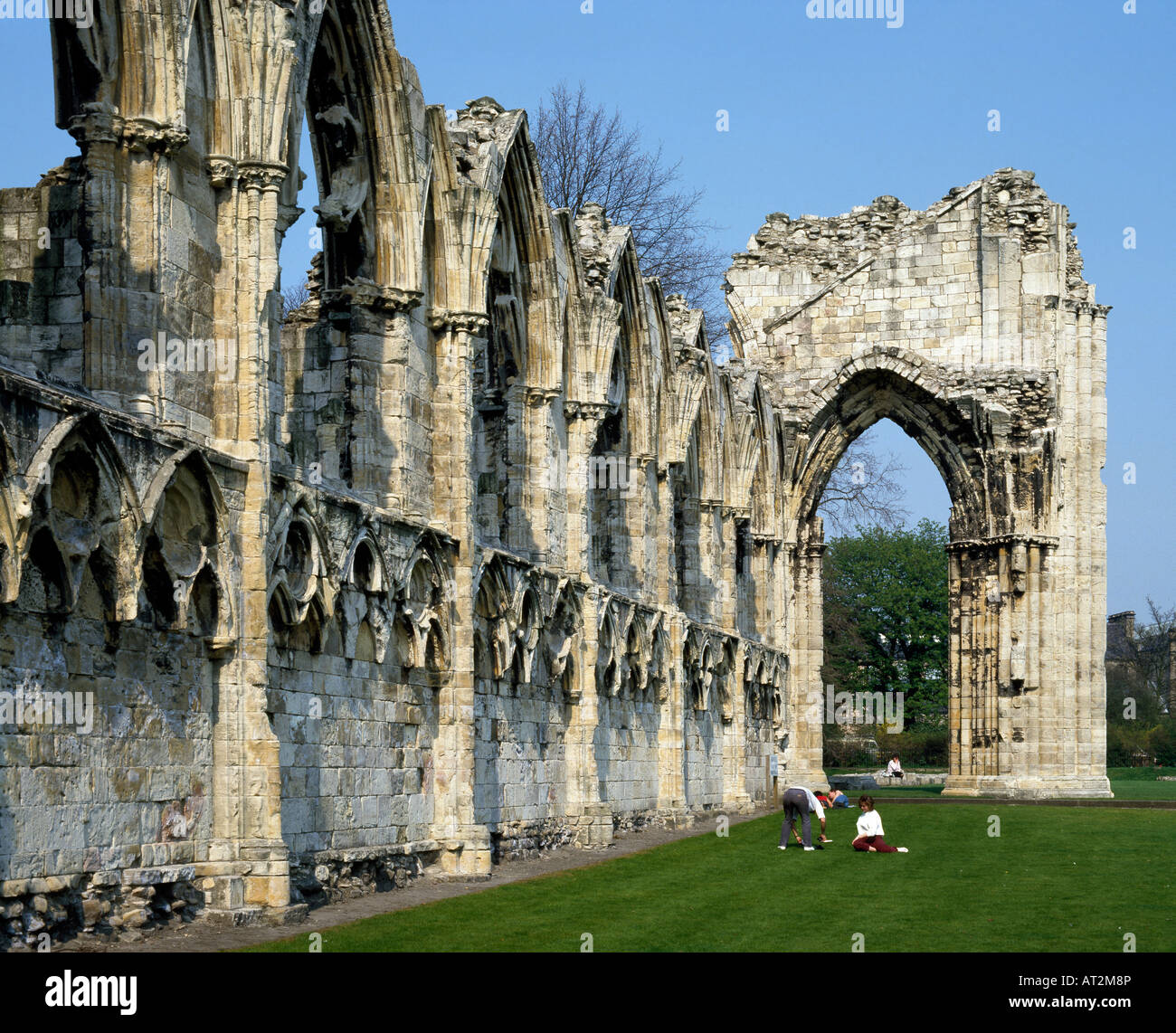 St Mary's Abbey York Stock Photo - Alamy